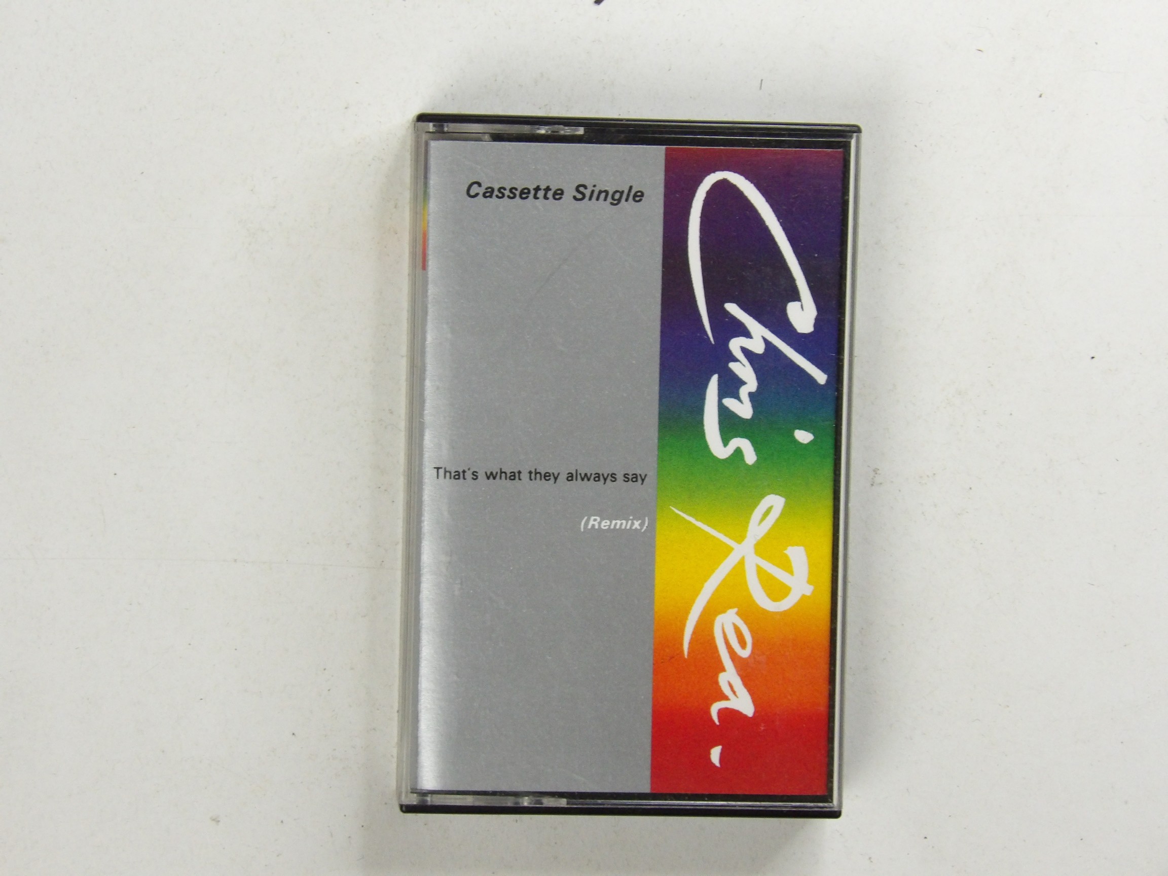 Chris Rea: That's What They Always Say 1989 NEW UNPLAYED Cassingle