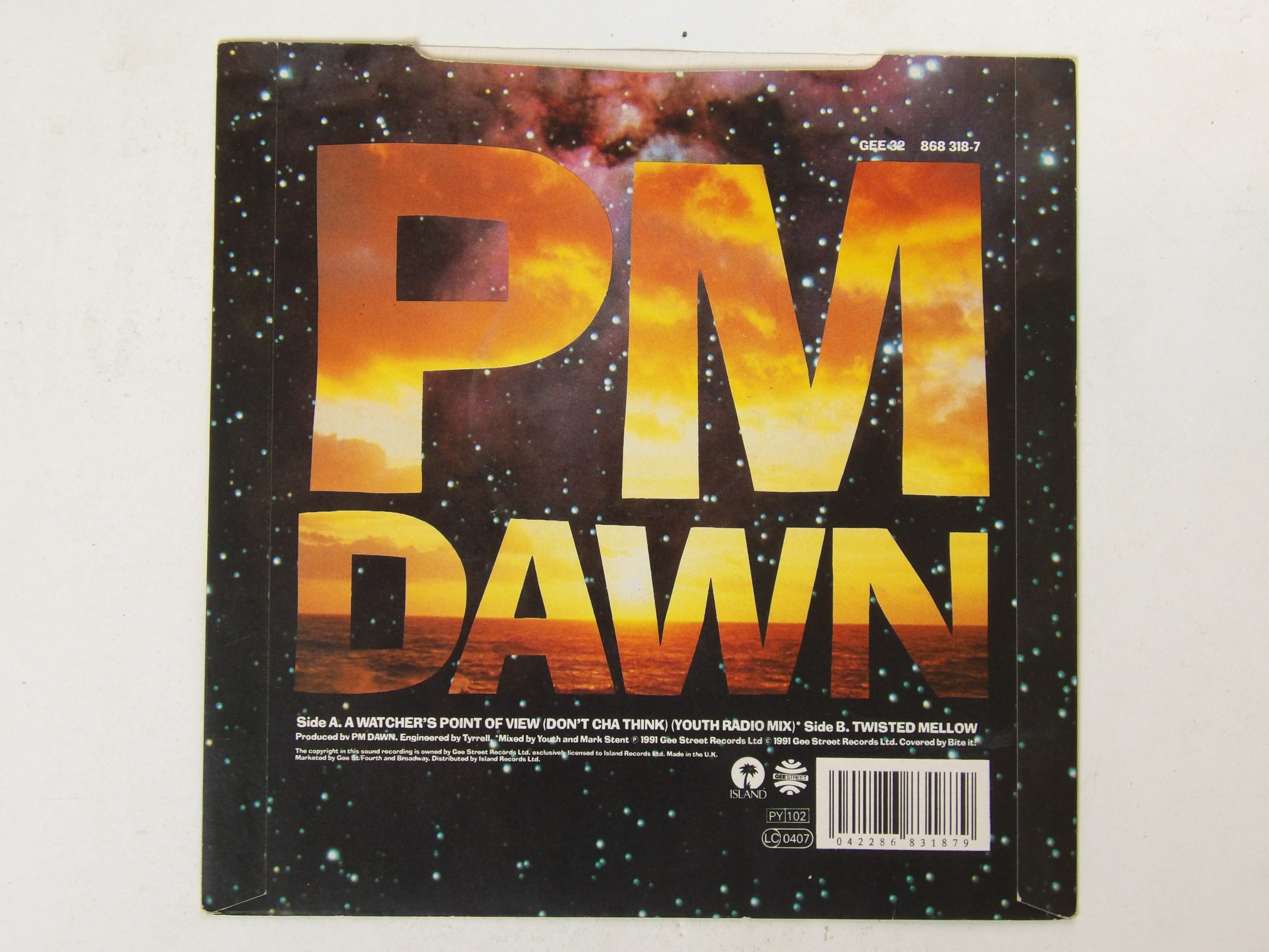 PM Dawn: A Watcher's Point Of View 1991 EX+ 7″