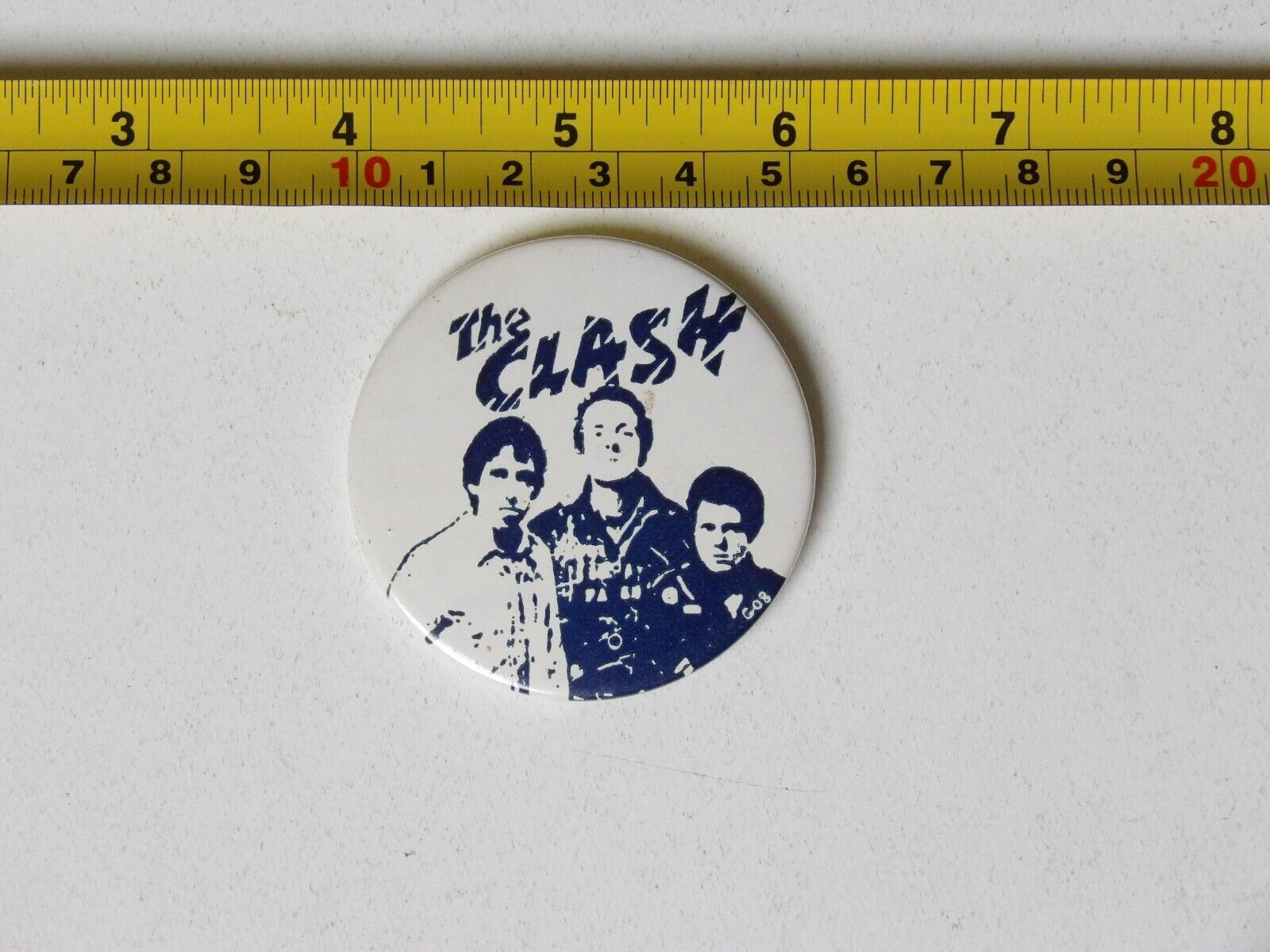 The Clash: Original Vintage '70s 2" Button Badge